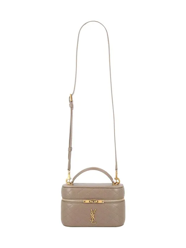 Saint Laurent Mini Gaby Bag - Beige