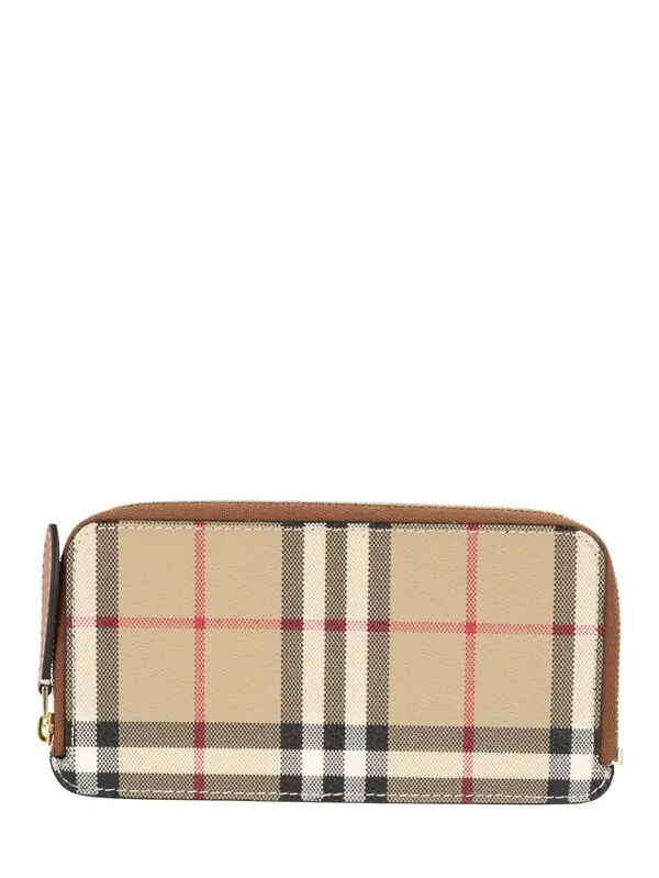 Burberry Portacarte "check - Beige