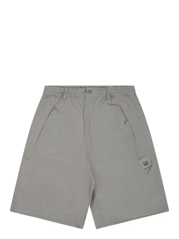 C.P. COMPANY C. P. Company "metropolis" Shorts With Logo - Grey