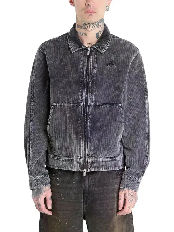 JORDAN Flight Corduroy Chore Jacket - Grey