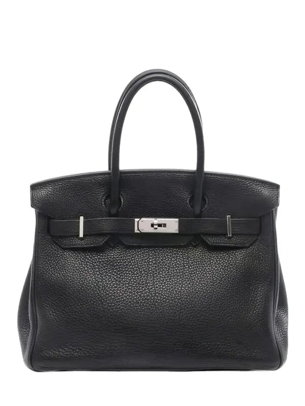 Hermès 2011 30 Birkin Tote Bag - Black