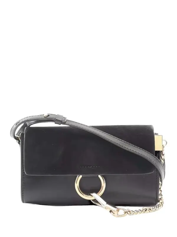 Chloé Mini 2010s Faye Shoulder Bag - Black