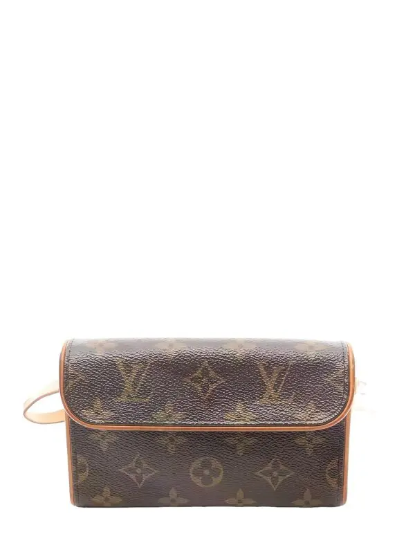 LOUIS VUITTON 2003 Florentine Monogram Belt Bag - Brown