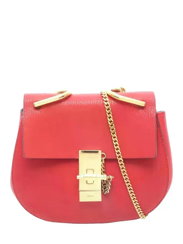 Chloé Drew Chain Mini Bag - Red