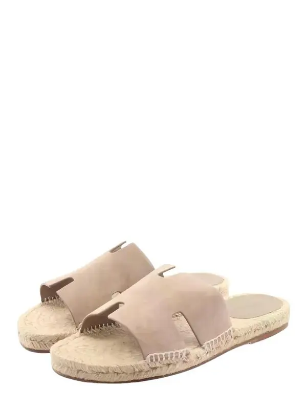 Hermès Antigua Open-toe Espadrilles - Neutrals