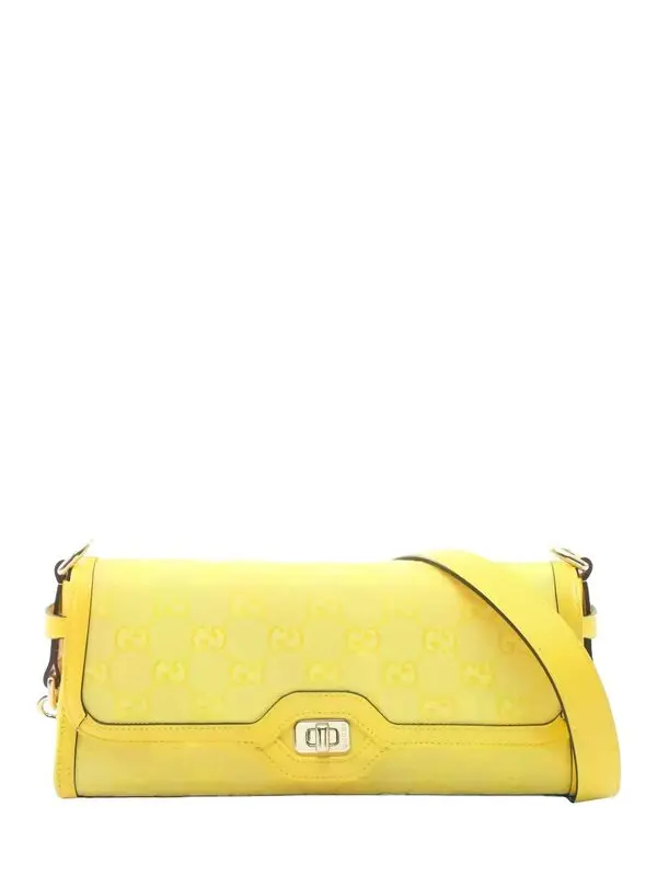 Gucci 2010s Small Luce Shoulder Bag - Yellow