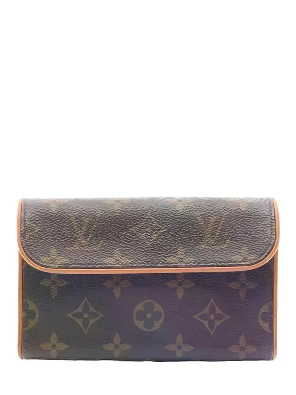 LOUIS VUITTON 2002 Florentine Monogram Belt Bag - Brown
