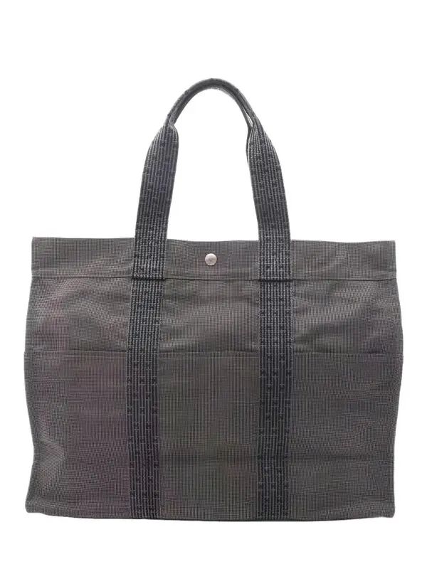 Hermès 2010s Gm Yale Line Tote Bag - Grey
