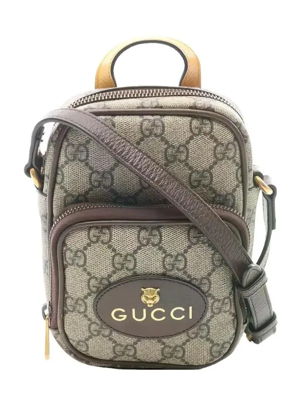 Gucci 2010s Neo Vintage Cross Body Bag - Neutrals