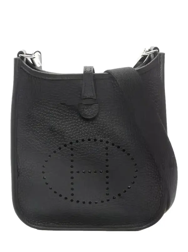 Hermès Shoulder Leather Bag - Black