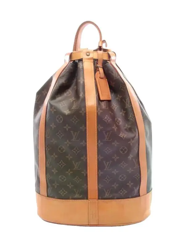 LOUIS VUITTON 1993 Randonnée Gm Monogram Shoulder Bag - Brown