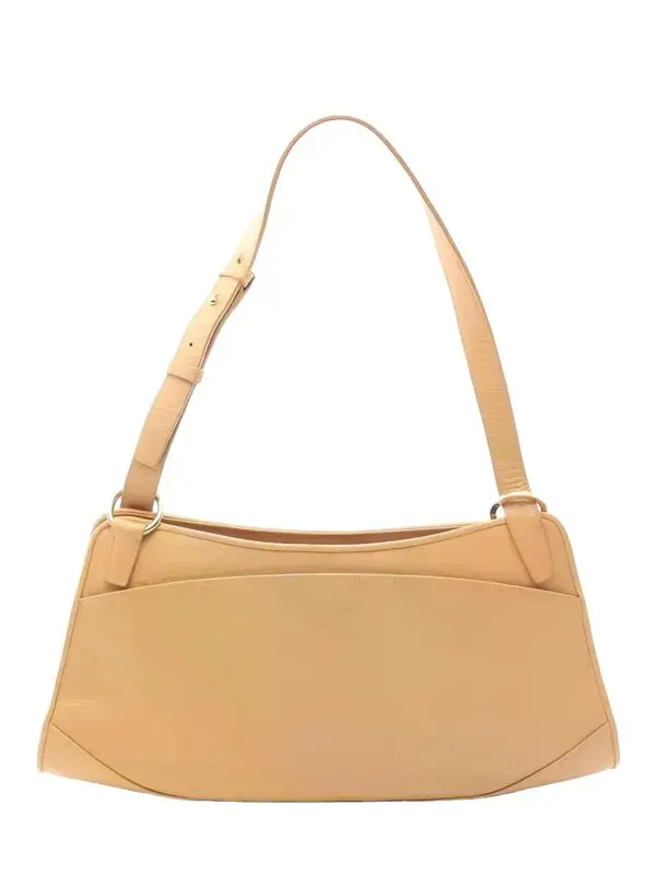 Loewe 2000s Leather Shoulder Bag - Neutrals