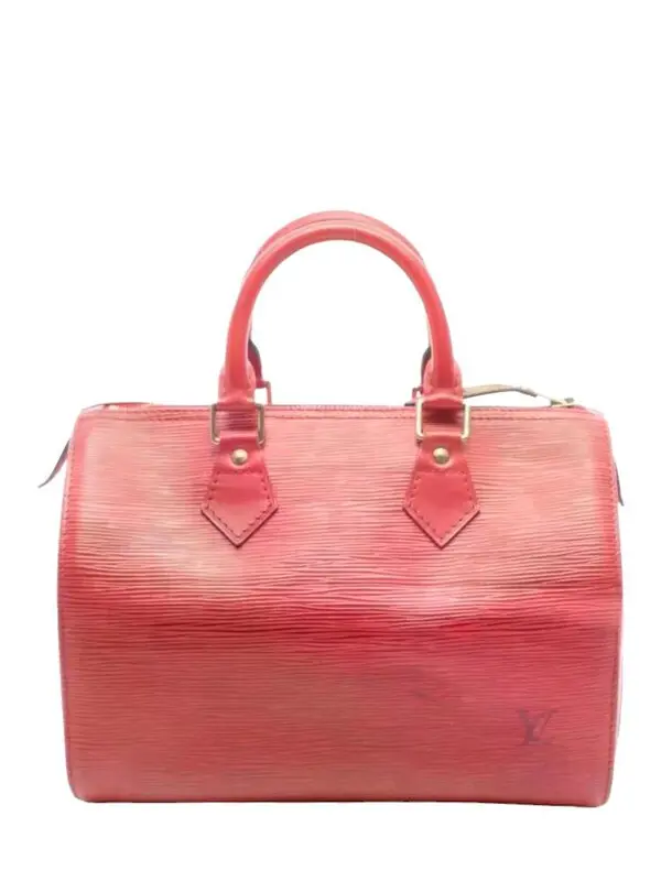 LOUIS VUITTON 1995 Speedy Handbag - Red