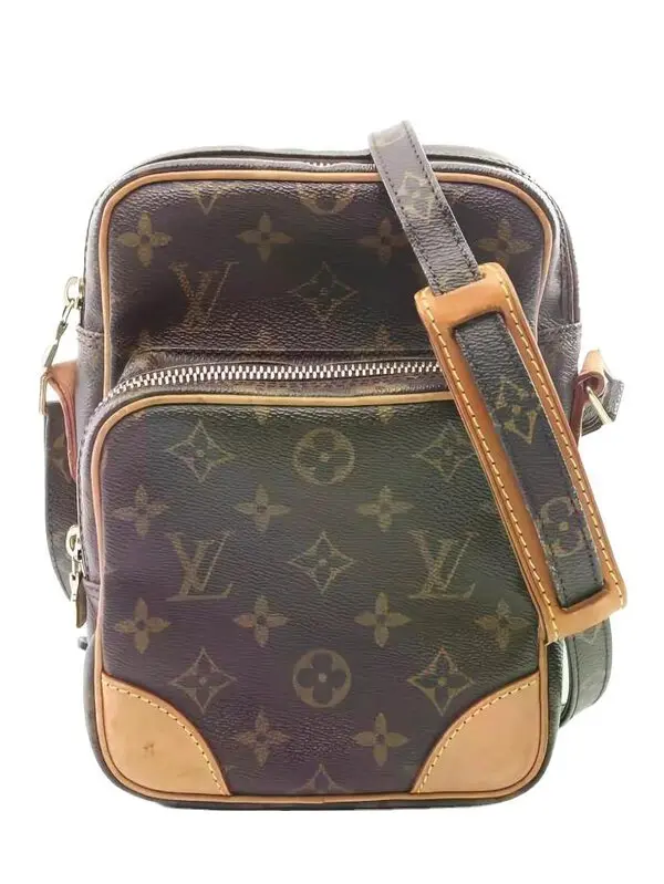 LOUIS VUITTON 2002 Amazon Monogram Canvas Shoulder Bag - Brown