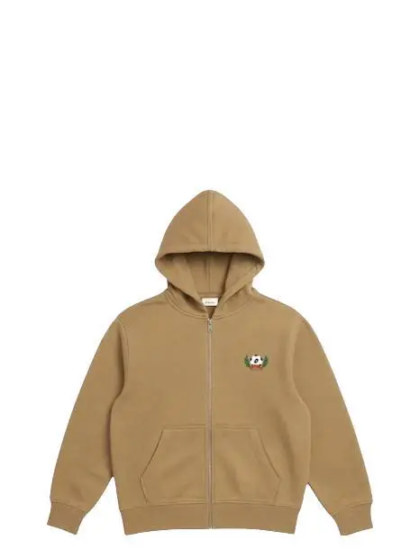 LOTTO Full Zip Hoodie - Tan