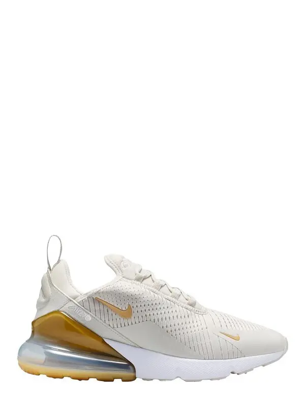 Nike Air Max 270 Sneakers - Light Bone/white/metallic Gold