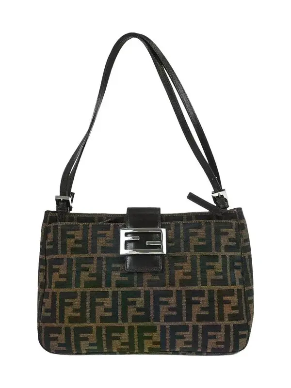 Fendi 2000 Zucca Handbag - Black