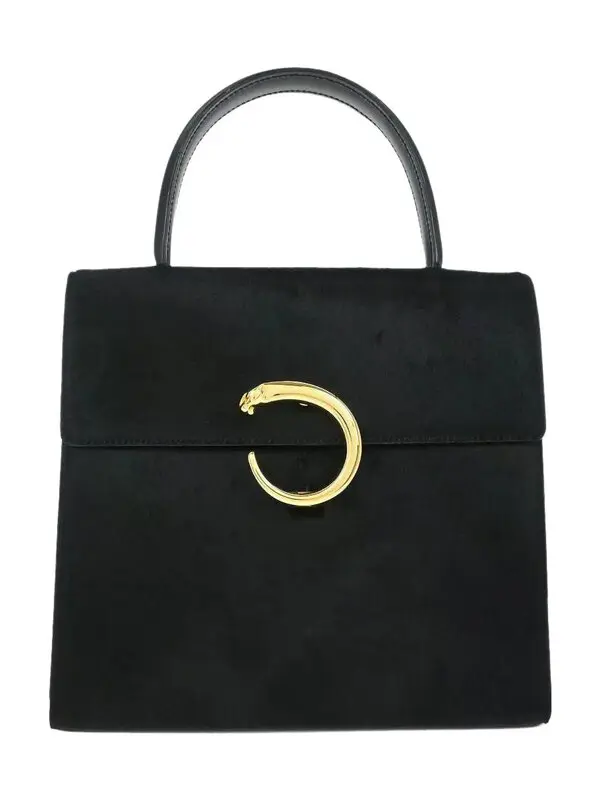 CARTIER 1990-2000s Top-handle Tote Bag - Black