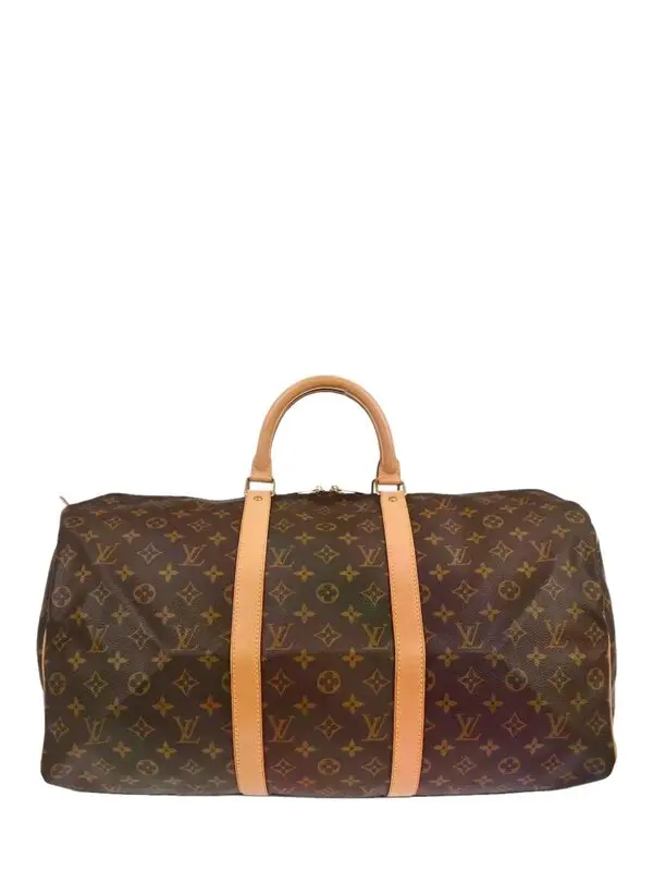 LOUIS VUITTON Keepall 50 Boston Bag - Brown