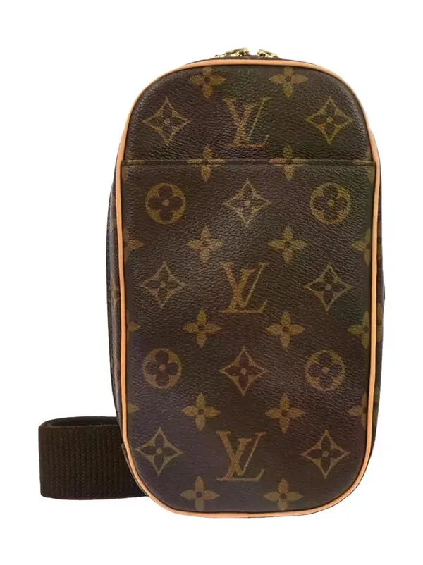 LOUIS VUITTON Pochette Gange Belt Bag - Brown