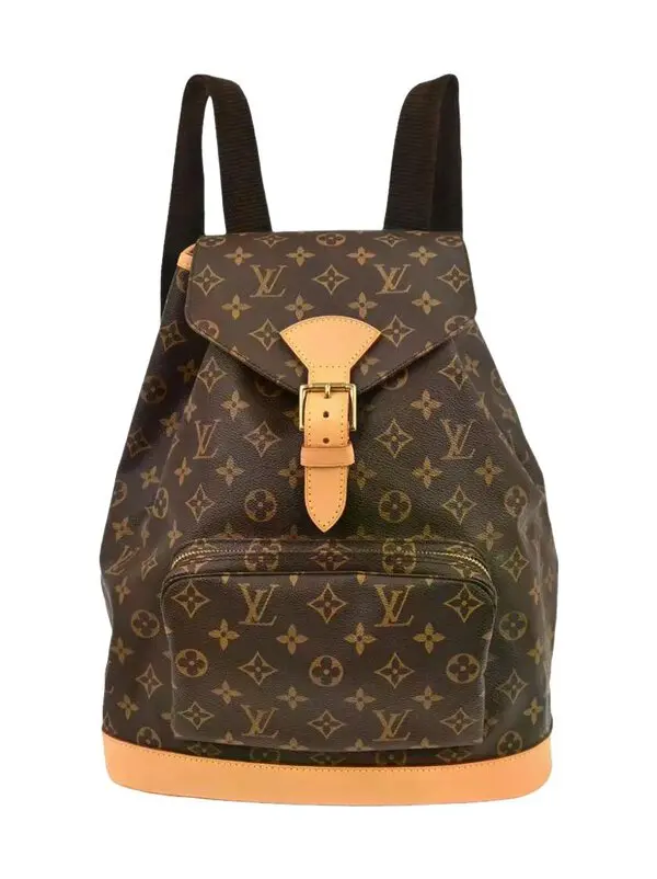 LOUIS VUITTON Montsouris Gm Backpack - Brown