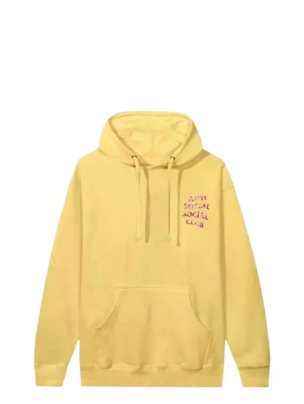 ANTI SOCIAL SOCIAL CLUB Plain Sight Hoodie - Yellow