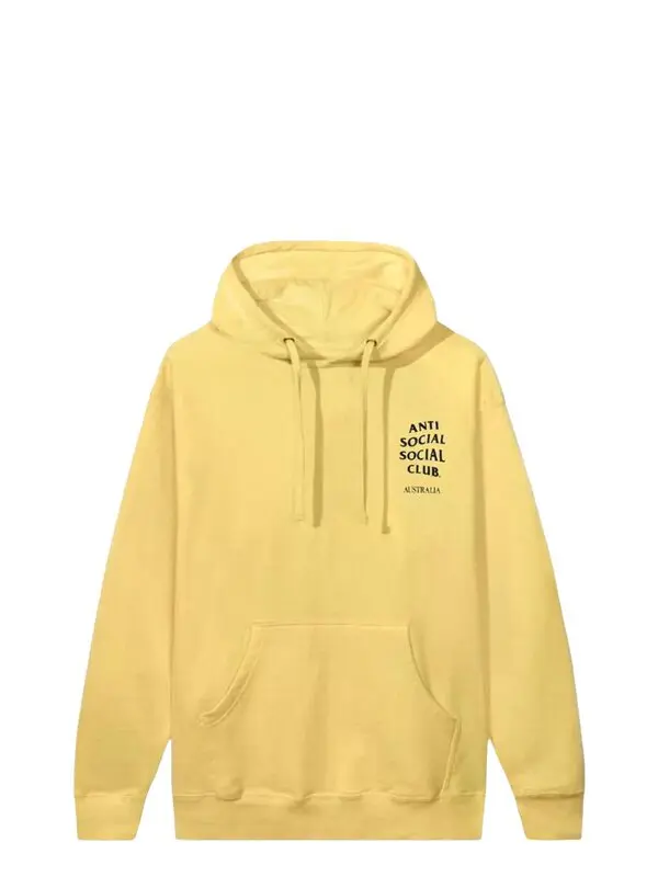 ANTI SOCIAL SOCIAL CLUB Australia Hoodie - Yellow