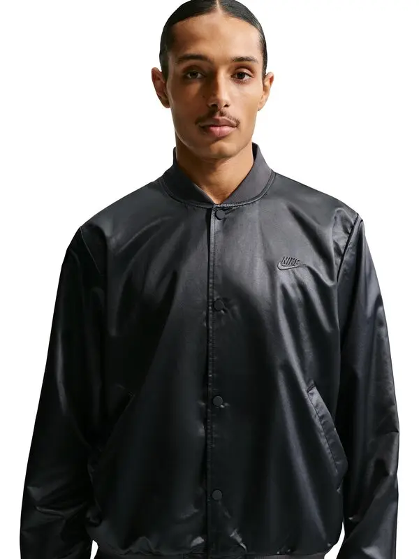 Nike Sportswear Club Varsity Jacket - Black