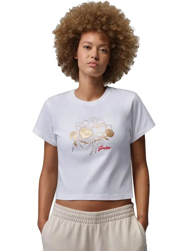 JORDAN Brooklyn Graphic T-shirt - White