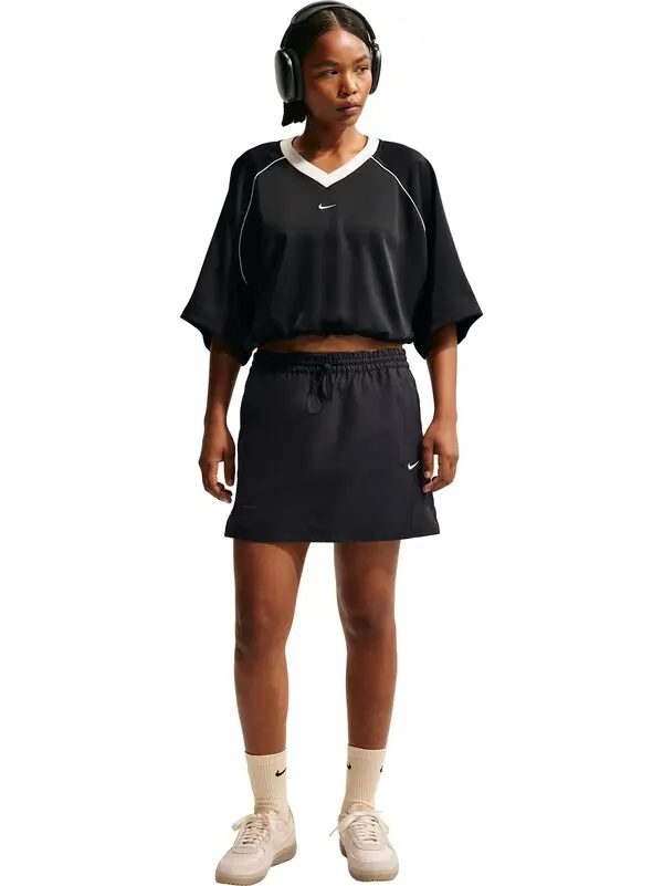 Nike Sportswear Mid-rise Mini Skirt - Black