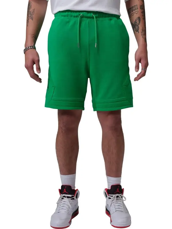 JORDAN Flight Fleece Diamond Shorts - Green