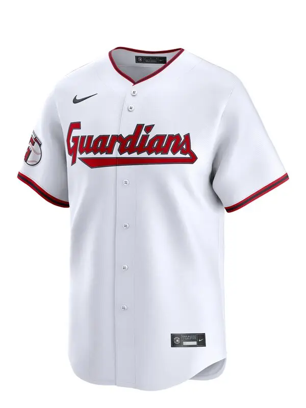 Nike Cleveland Guardians Dri-fit Adv Mlb Limited Jersey - White