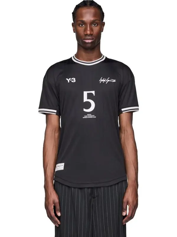 Adidas Y-3 Jude Bellingham Soccer Short Sleeve Jersey - Black