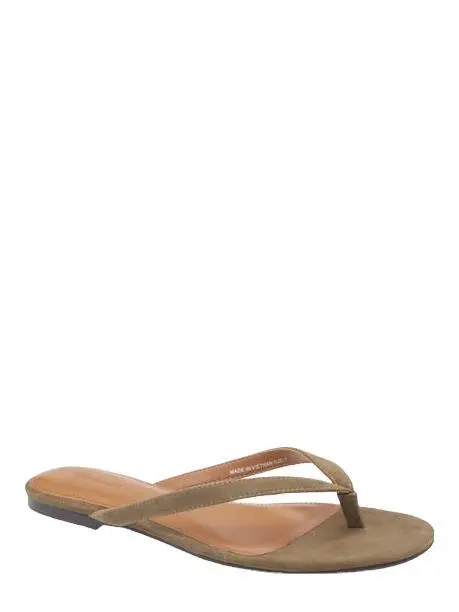 Madewell Iggy Flip Flop - Safari Khaki
