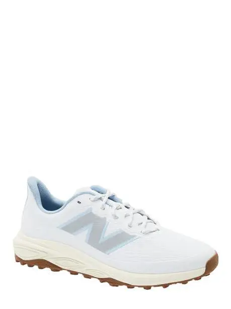 NEW BALANCE Fresh Foam Contend V3 Waterproof Golf Shoe - White/blue