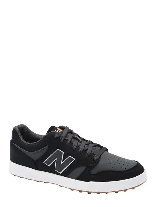 NEW BALANCE 480 Sl Waterproof Spikeless Golf Shoe - Black/grey