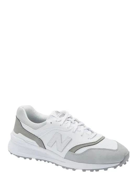 NEW BALANCE 997 Sl Spikeless Golf Shoe - Light Grey
