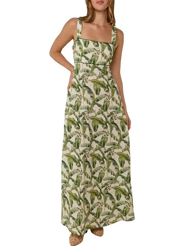 PALM NOOSA Belle Maxi Dress - Riviera
