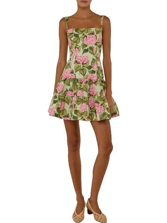 PALM NOOSA Cooper Mini Dress - Pink Jardin
