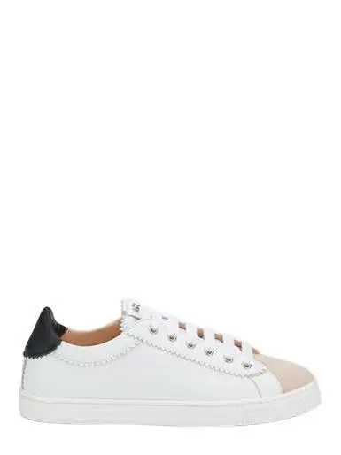 Agl Sade Feminine Sneaker - White-powder Pink-black