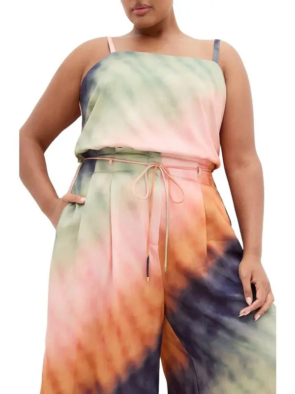 City Chic Ombré Camisole - Sunset Ombre