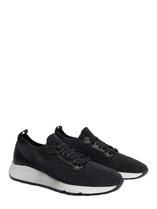 Robert Barakett Bryce Knit Sneaker - Black