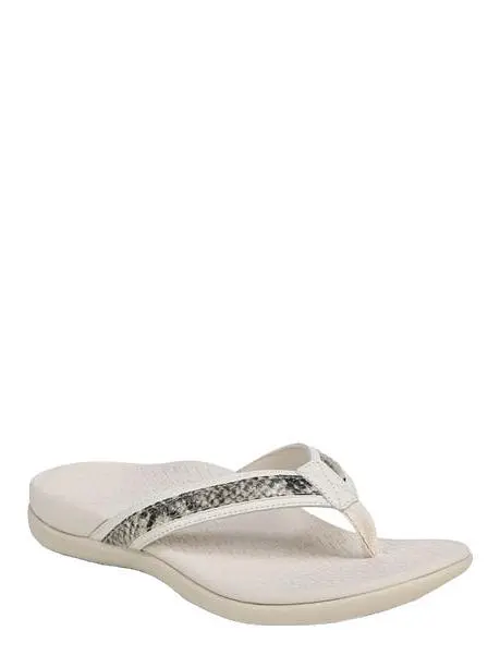 Vionic Tide 2.0 Flip-flop - Cream Snake