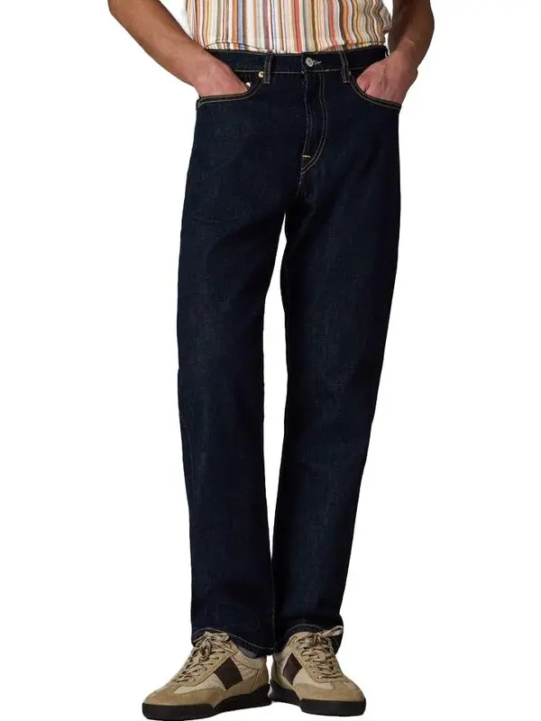Paul Smith Relaxed Tapered Jeans - Rinse Wash