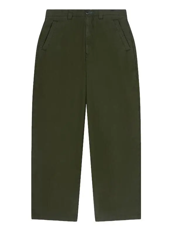 Paul Smith Relaxed Fit Cotton Workwear Chinos - Very Dark Green