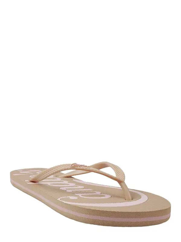 CANDIE'S Reedley Flip Flop - Natural