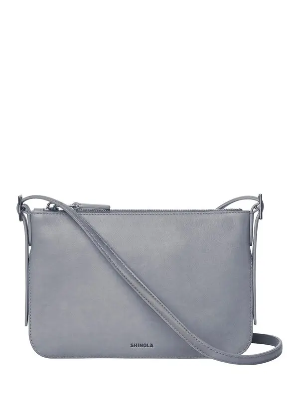 Shinola Small Bixby Accordion Crossbody Bag - Mist