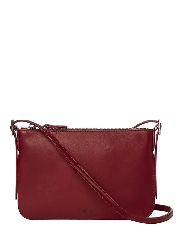 Shinola Small Bixby Accordion Crossbody Bag - Ruby