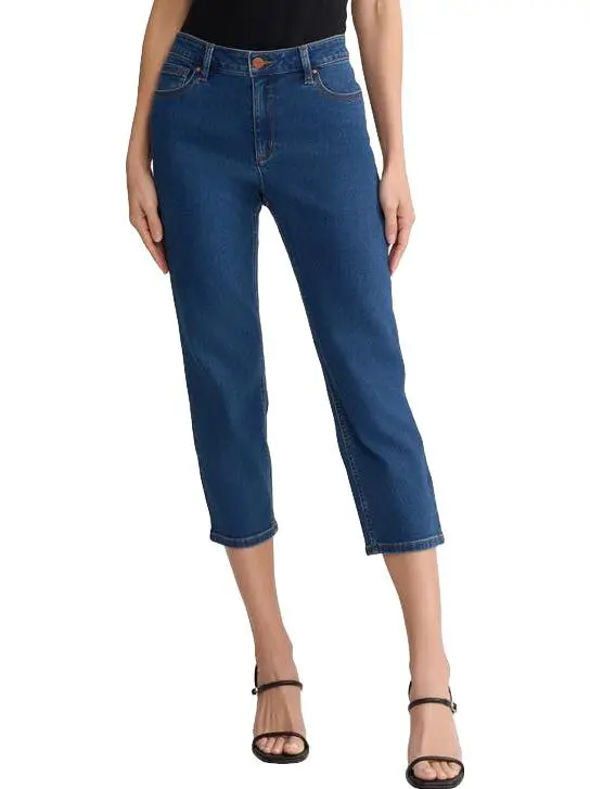 Jones New York Lexington Capri Jeans - Phoenix Wash