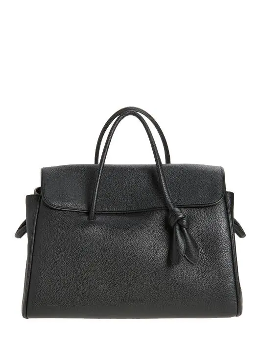 Jacquemus Le Turismo Leather Shopper Bag - Black